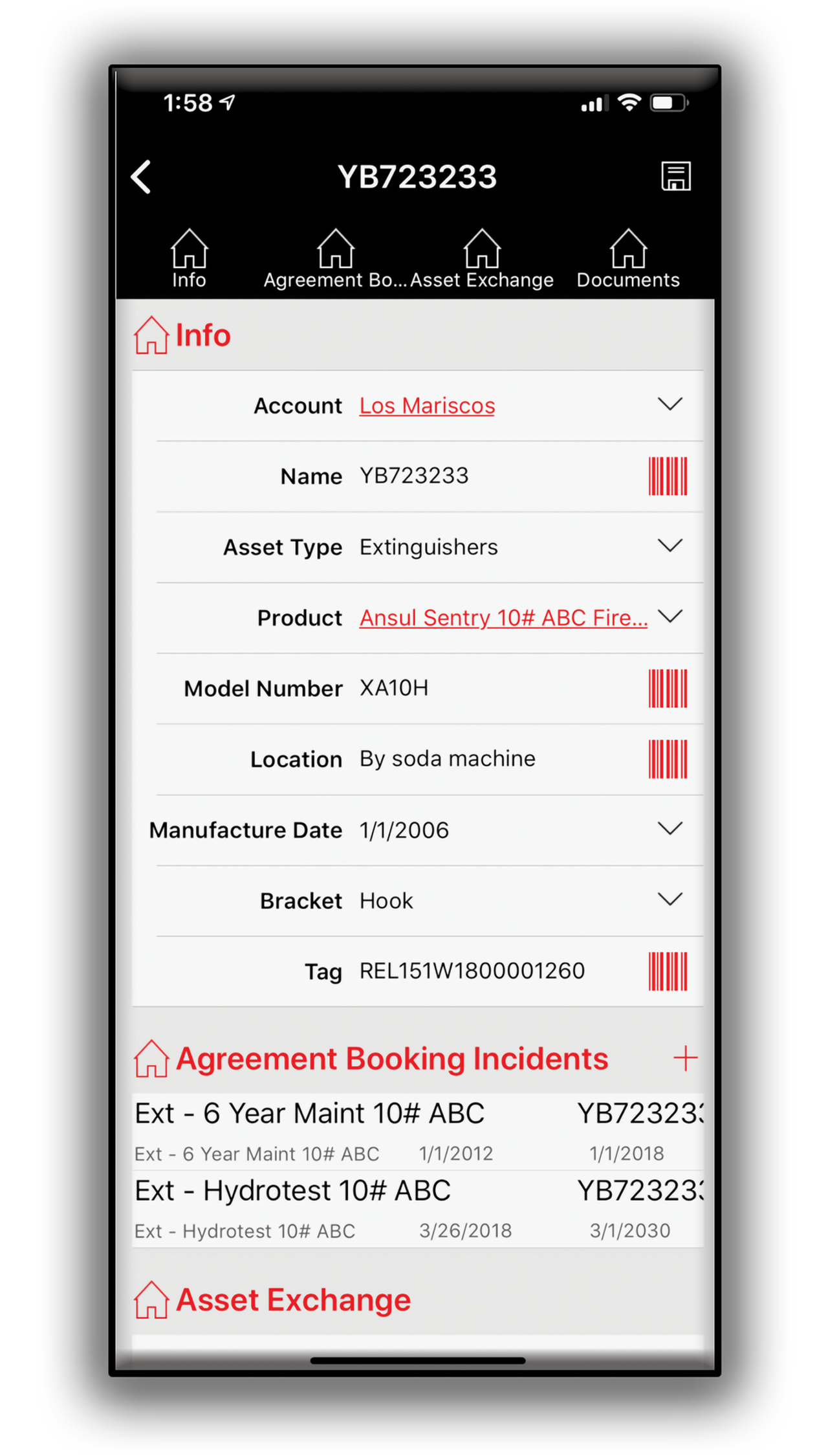 Mobile App & Barcoding | Features | firepro365